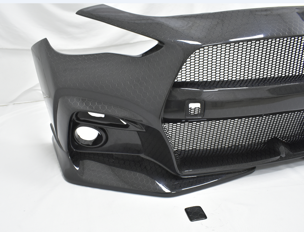 Infiniti Q60 Blitz carbon fiber bumper – S-Motorsports LLC.